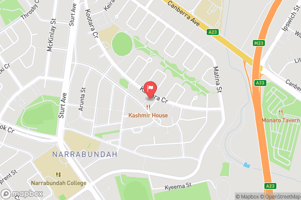 Narrabundah Map